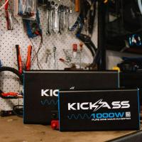 The KickAss 12V to 240V Pure Sine Wave 2000W Inverter | KickAss Products