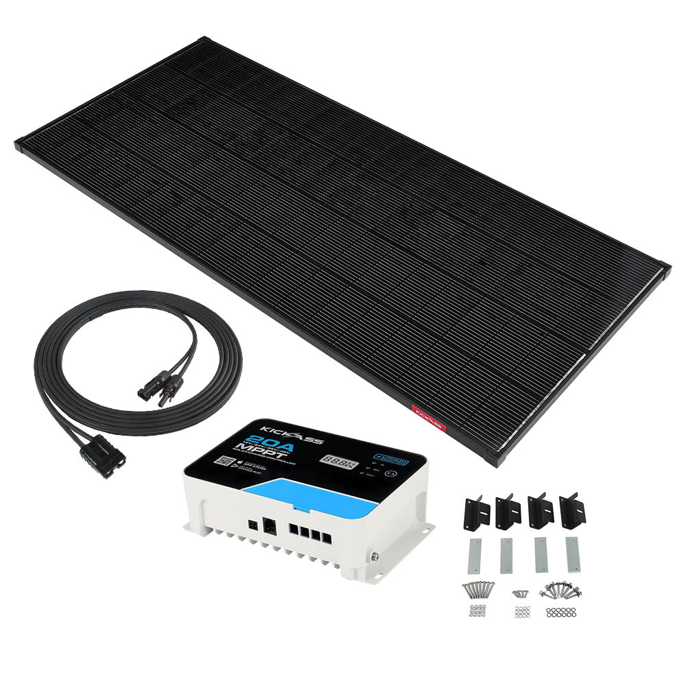 KickAss 350W Solar Bundle with MPPT & Kit – KickAss Products