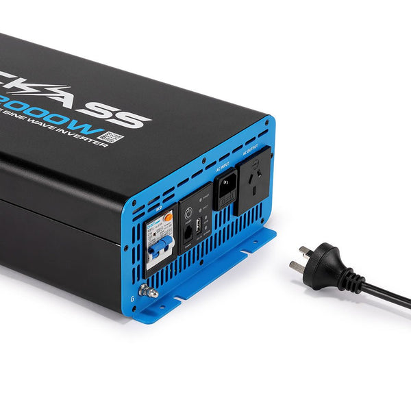 The KickAss 12V to 240V Pure Sine Wave 2000W Inverter | KickAss Products
