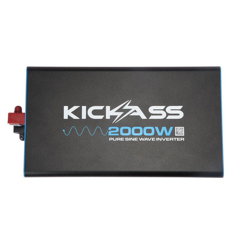 The KickAss 12V to 240V Pure Sine Wave 2000W Inverter | KickAss Products