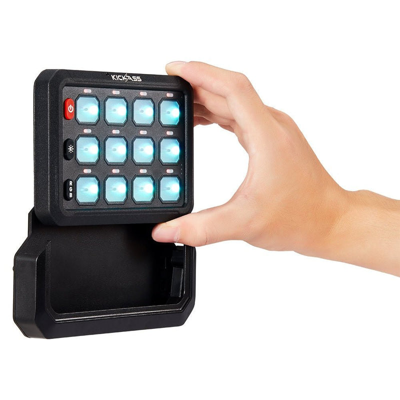 The KickAss 12 Gang Wireless 12V Switch Panel | KickAss Products