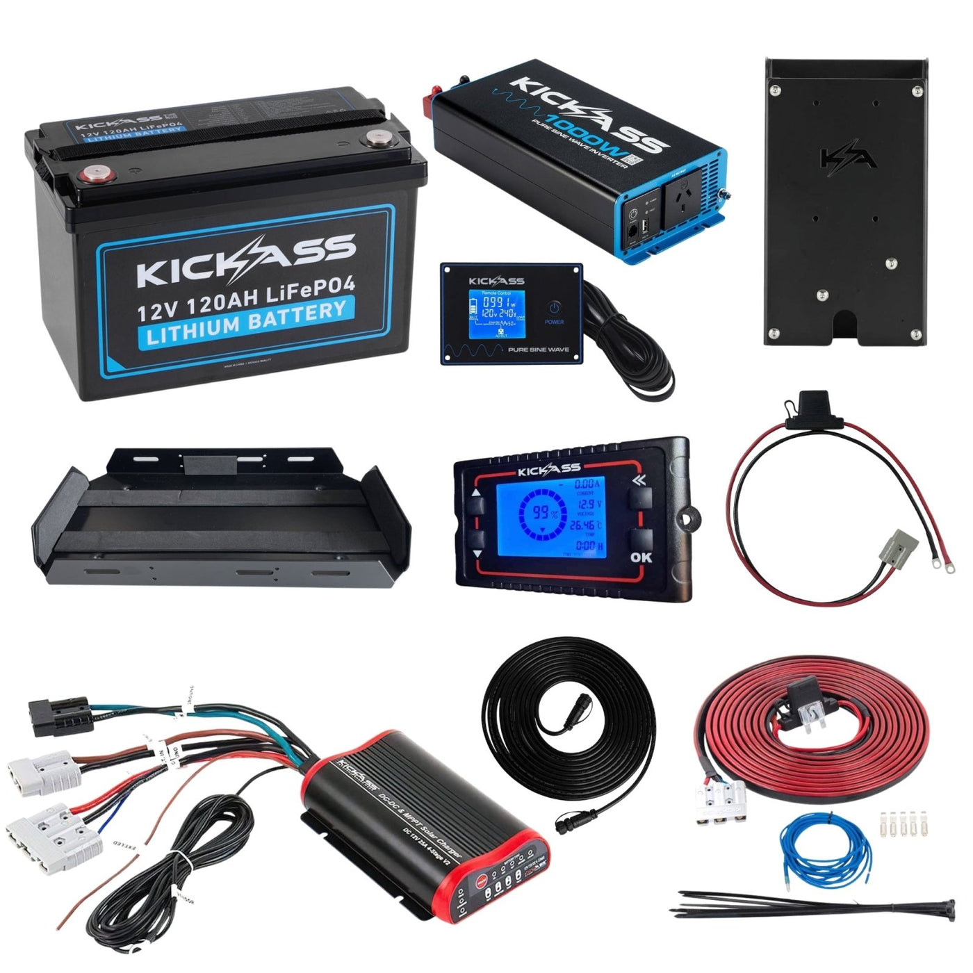 Dual Battery Kits - DIY Complete 12V 4X4 Kits - KickAss Products