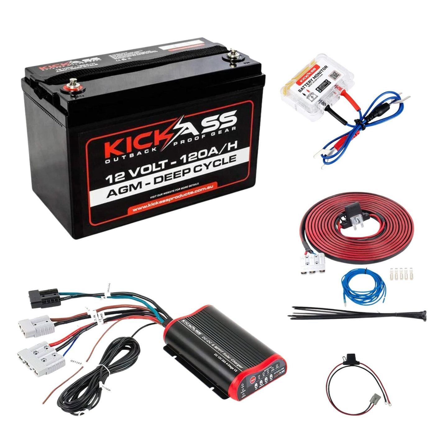 KickAss Bluetooth Battery Monitor