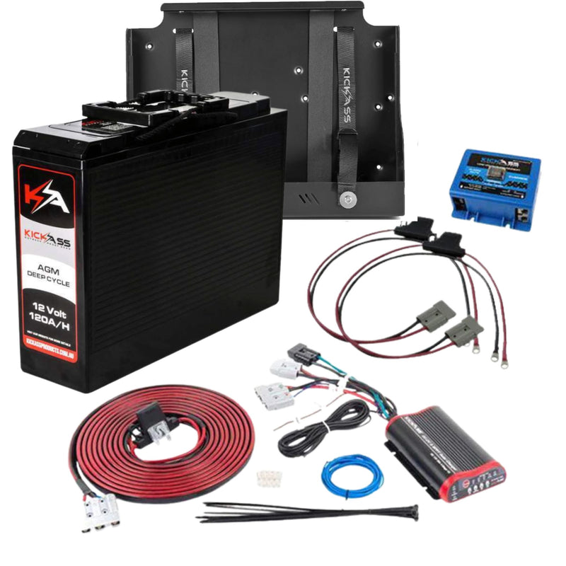 Dual Battery Kits - DIY Complete 12V 4X4 Kits - KickAss Products