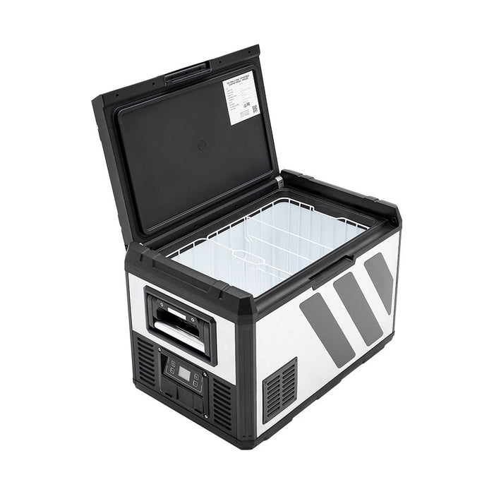 KickAss 50L Single Zone 12V Portable Stainless Steel Camping Fridge/ F