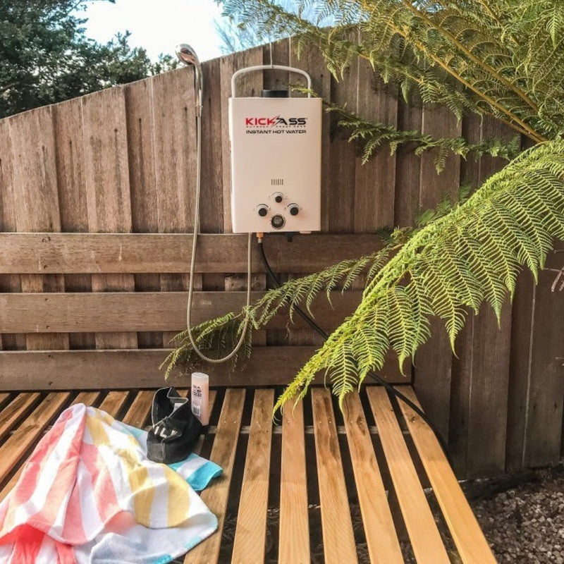 The KickAss Instant Camping Hot Water System 6L | KickAss Products