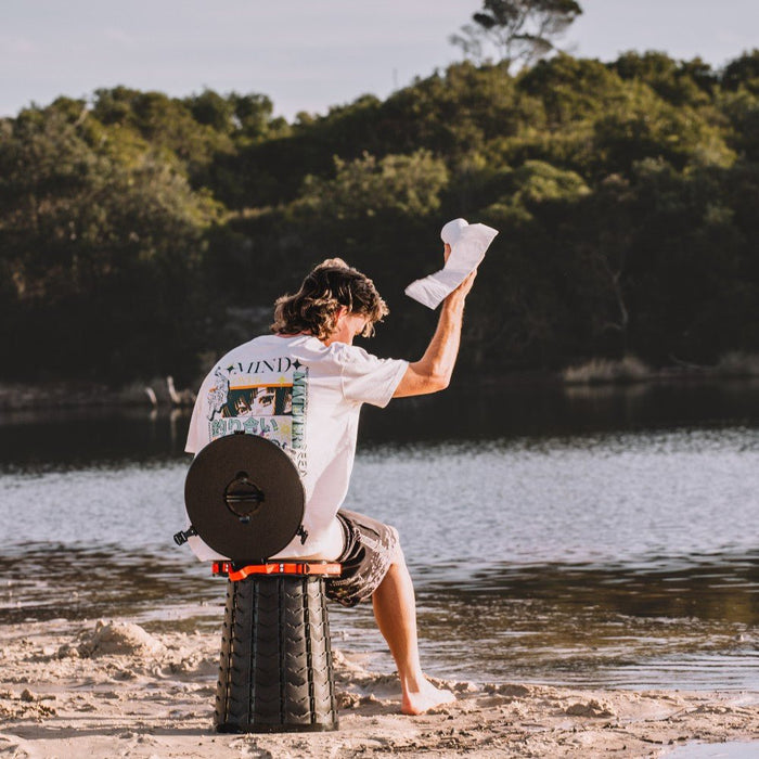 The KickAss Large Portable Pop Up Stool | KickAss Products