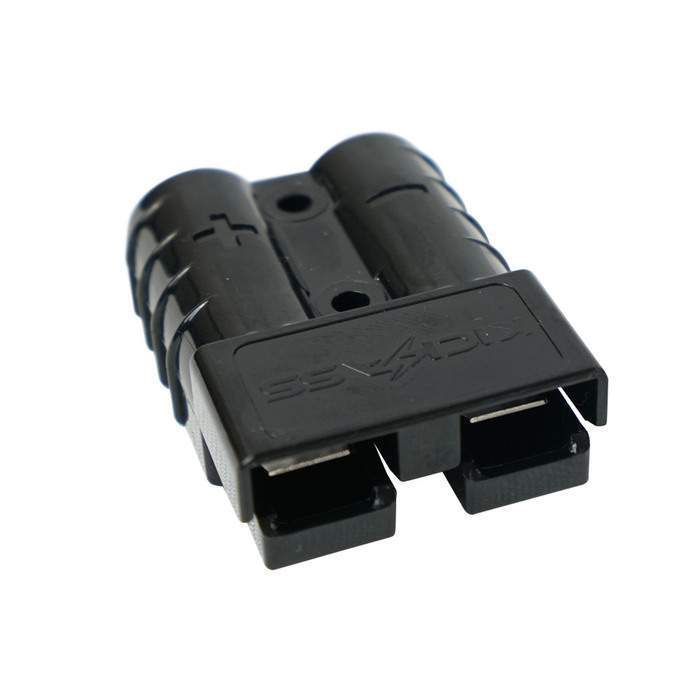 Anderson Style Connector - 50A, High Current, Black