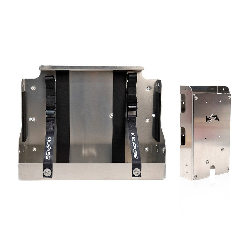 KICKASS 120Ah Slimline Battery Tray & Accessory Panel