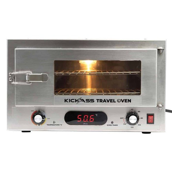 The KickAss 12V 130W Portable Travel Oven Small - Glass Door ...