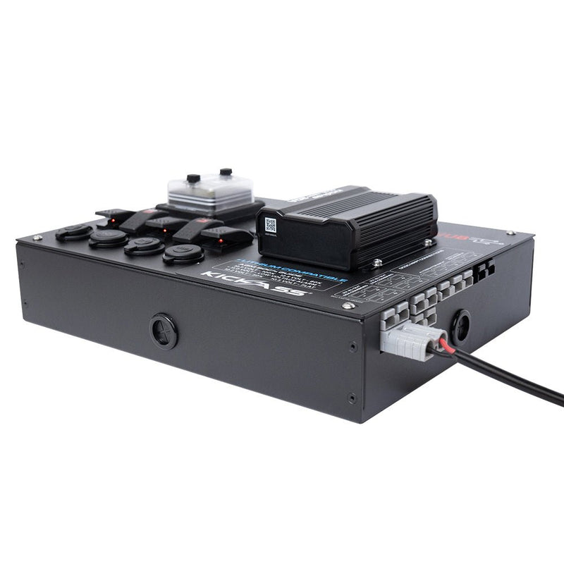 The KickAss 12V Control Hub With 20A DCDC Charger | KickAss Products