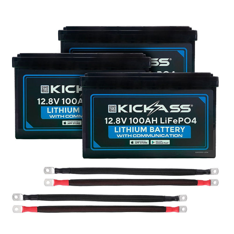 100Ah Lithium Batteries | KickAss Products
