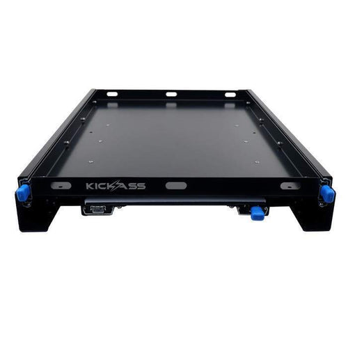 The KickAss 75L Portable Camping Fridge/Freezer & Premium Fridge Slide ...