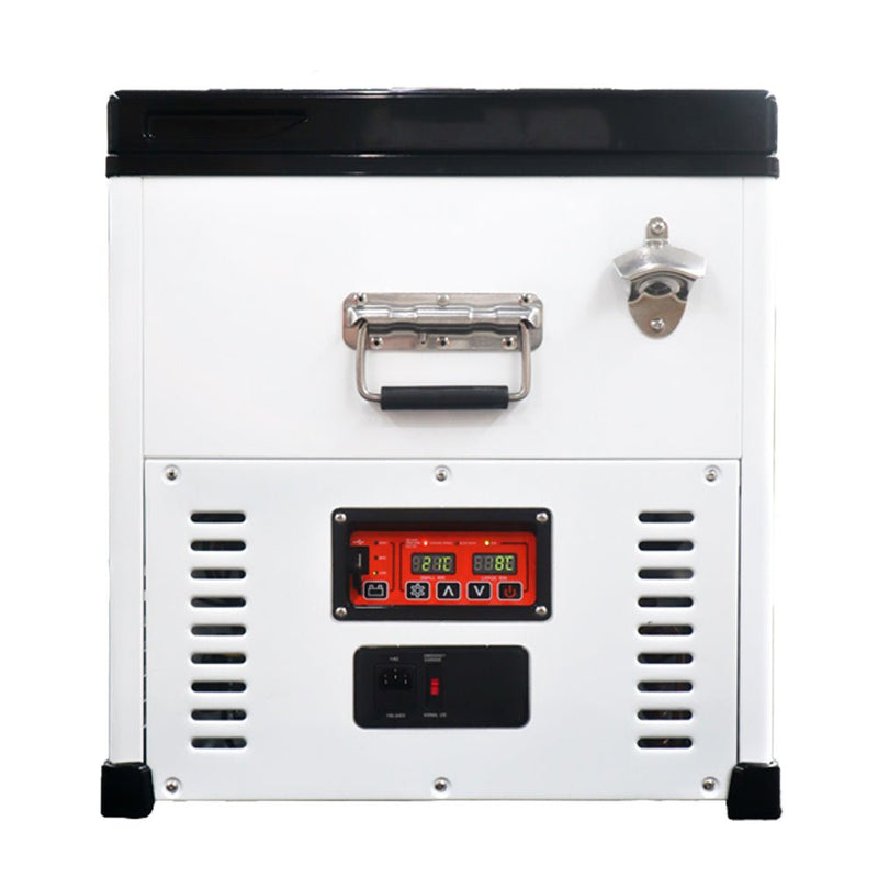 The KickAss 75L Portable Camping Fridge/Freezer & Premium Fridge Slide ...