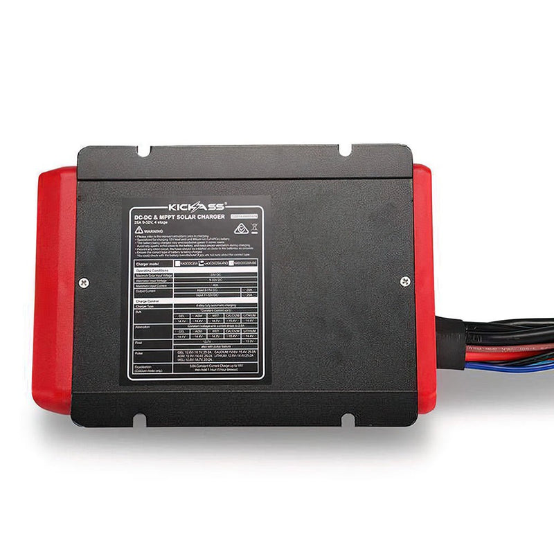 The KickAss 12V/24V 25A DCDC Charger With Solar MPPT + Pre-Wired ...