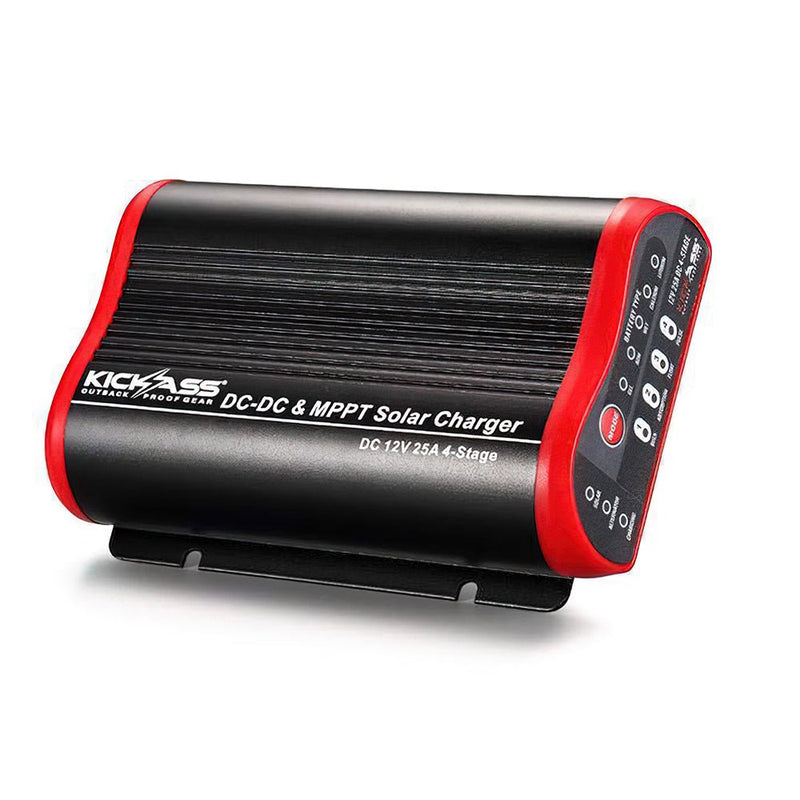 The KickAss 12V/24V 25A DCDC Charger With Solar MPPT + Pre-Wired ...