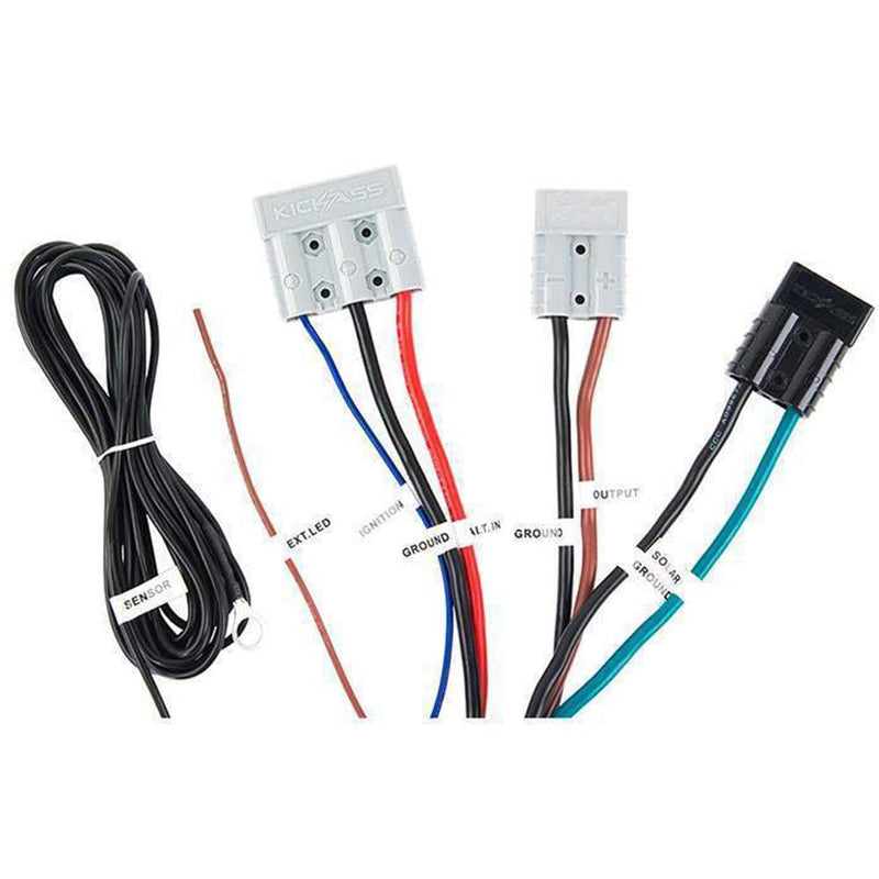The KickAss 12V/24V 25A DCDC Charger With Solar MPPT + Pre-Wired ...
