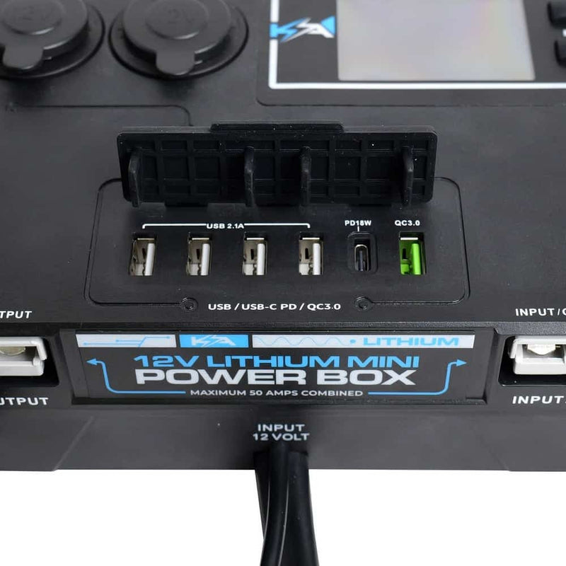 The KickAss Lithium 12V Control Box - With LCD Screen | KickAss Products