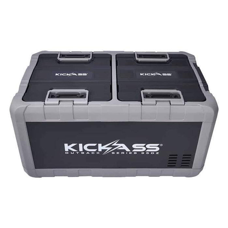 The KickAss Outback Series 95L Dual Zone Portable Fridge/Freezer ...