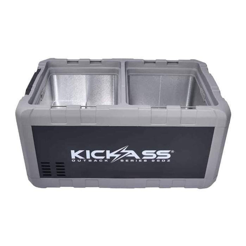 The KickAss Outback Series 95L Dual Zone Portable Fridge/Freezer ...