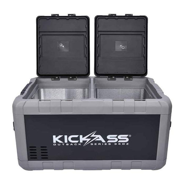 The KickAss Outback Series 95L Dual Zone Portable Fridge/Freezer ...