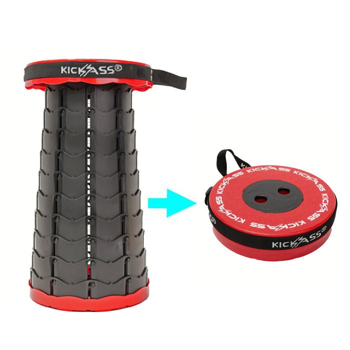 The KickAss Portable Outdoor Pop Up Stool | KickAss Products