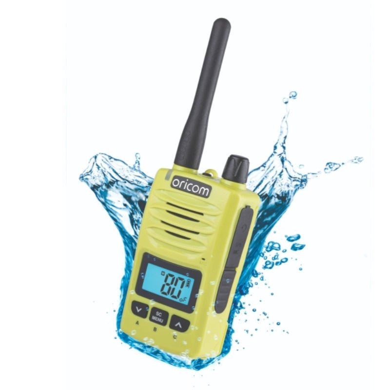 Lime Waterproof IP67 5 Watt Handheld UHF CB Radio